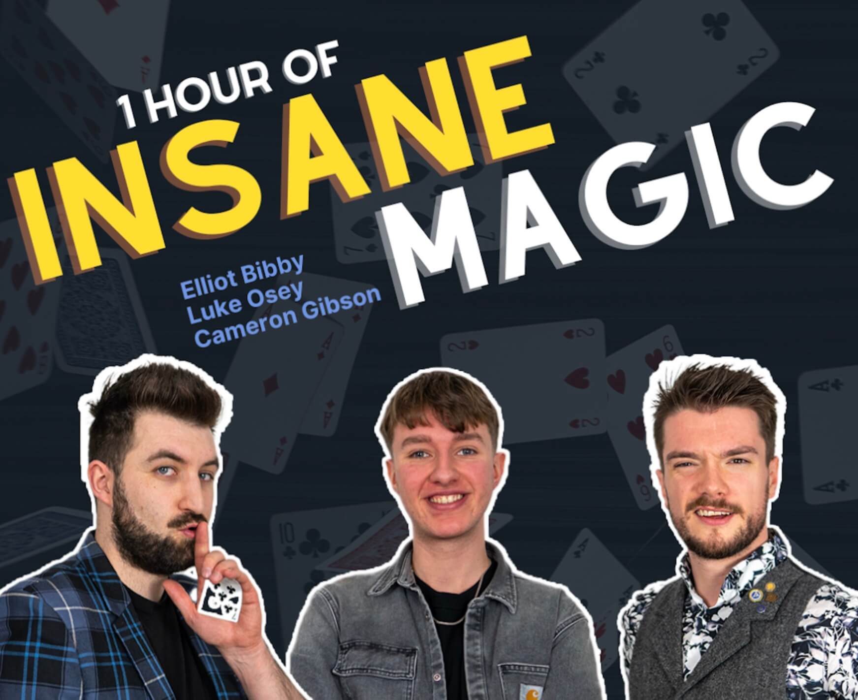 1 Hour of Insane Magic - Edinburgh Fringe 2023, Gilded Balloon Teviot ...