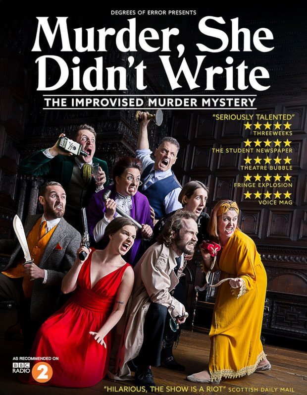 Murder She Didn't Write, Gordon Aikman Theatre - Edinburgh Festival ...